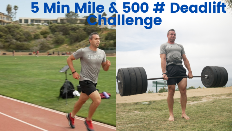5 Min Mile & 500# Deadlift challenge | Juggernaut Training Systems